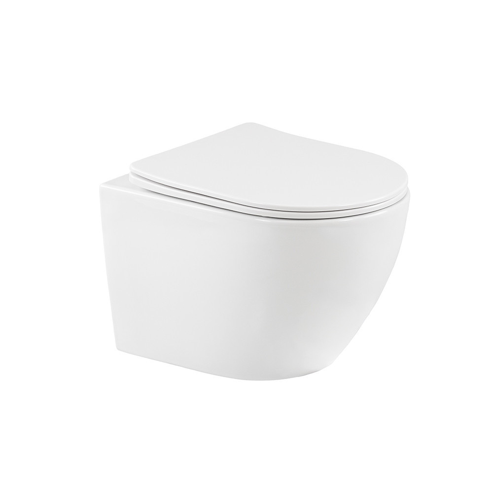 Delano fali rimless WC soft-close ülőkével - fabuland.hu